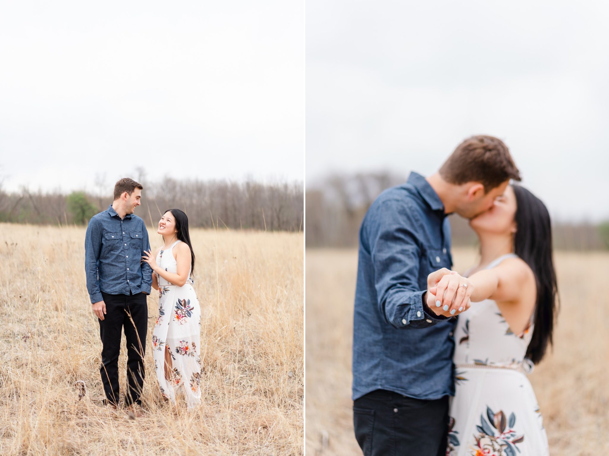 Carleton Cowling Arboretum Engagement - jennifersandersphotography.com