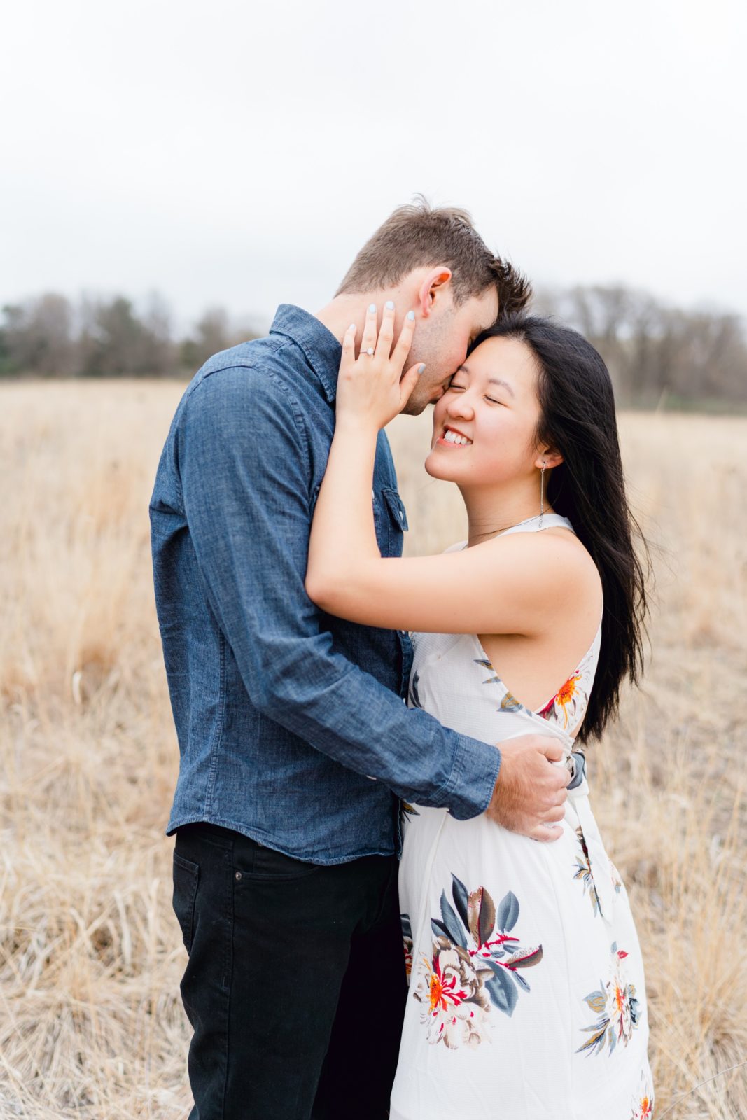 Carleton Cowling Arboretum Engagement - jennifersandersphotography.com